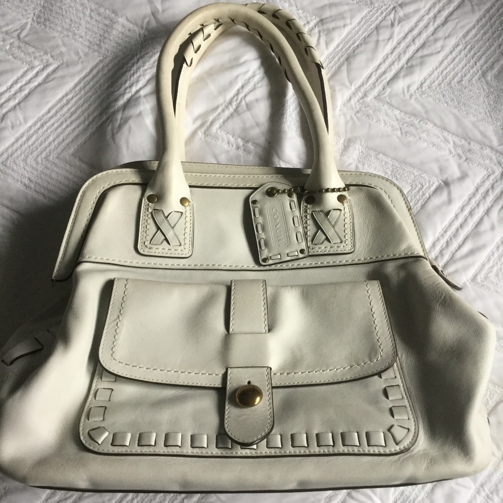 Coach Thompson Legacy Top Handle Bag Style 11373 - Gem